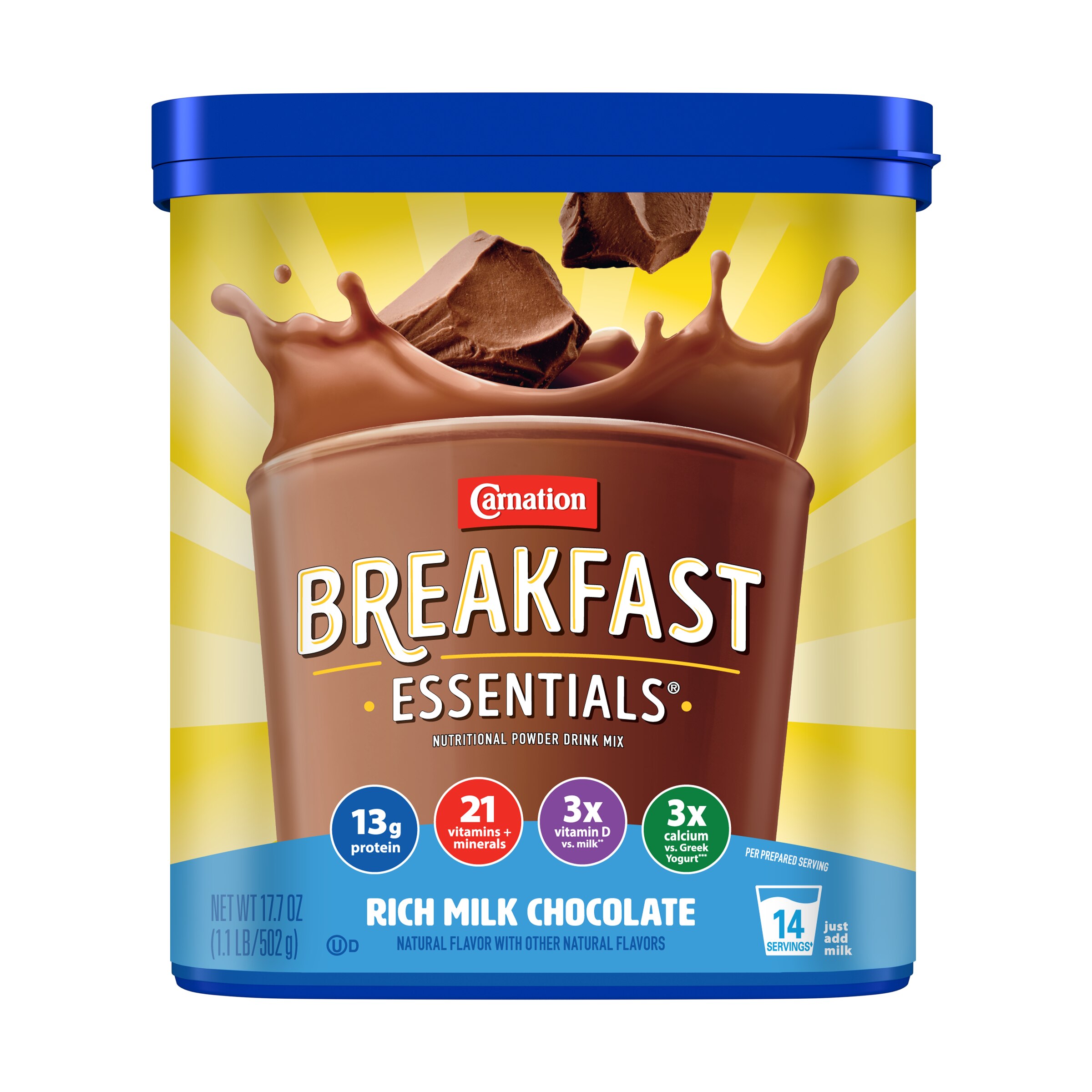 Carnation Breakfast Essentials® Nutritional Drink Mix Canister